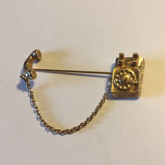 Avon | Jewelry | Vintage Avon Telephone Stick Pin | Poshmark